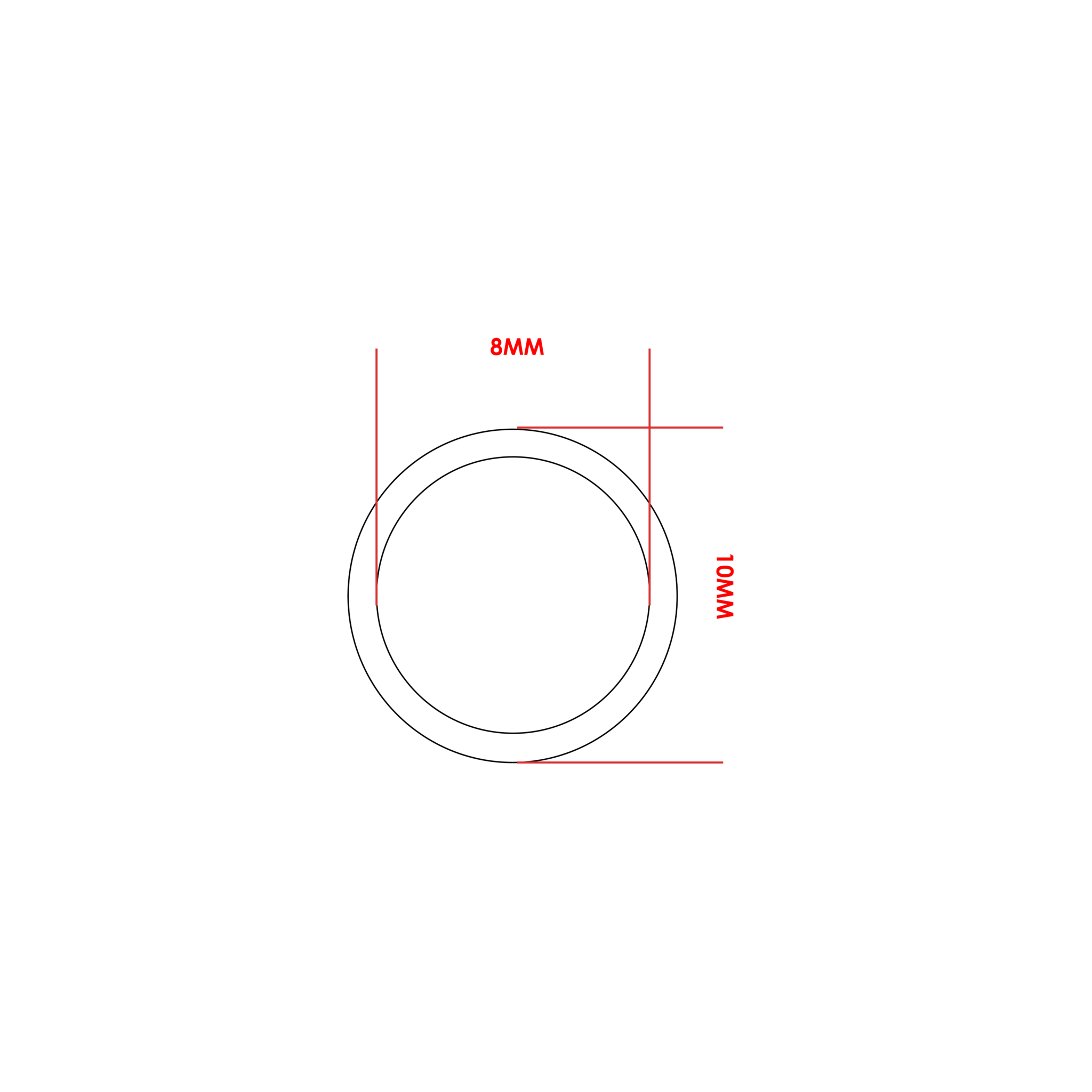 Buy Key ring 10MM at 123Paracord | Fast shipment - 123Paracord