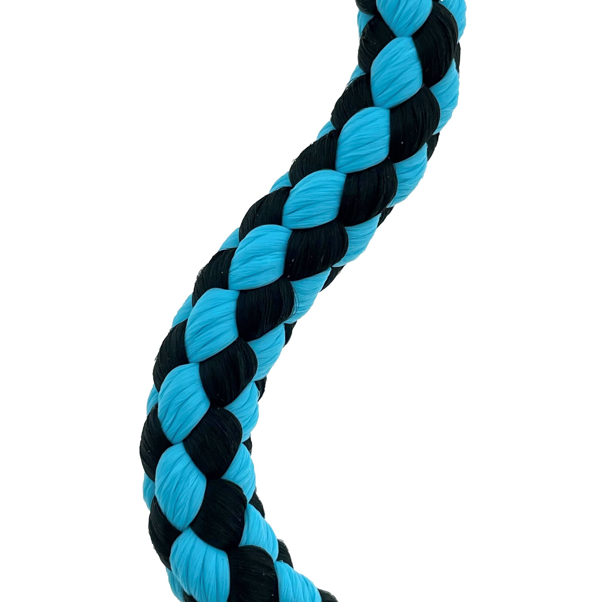 10MM Nylon Dog Leash Dark Cyan Checkers - 123Paracord