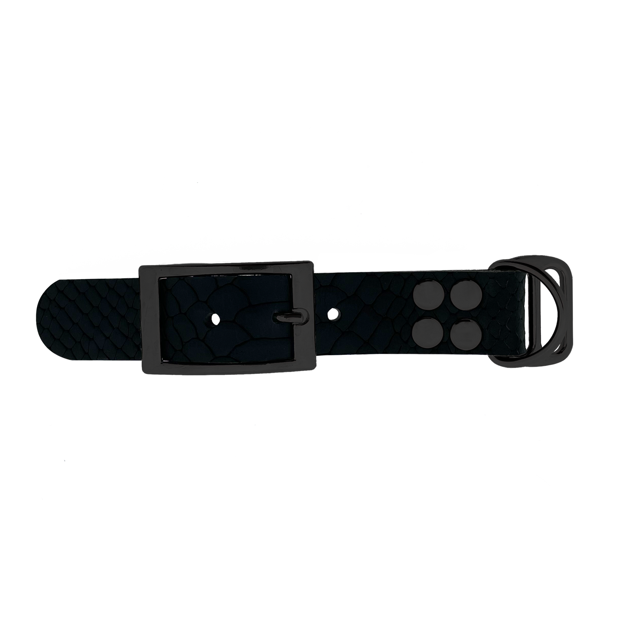 Buy Buffalo leather adapter 25MM Snake motif Black/Black from the ...