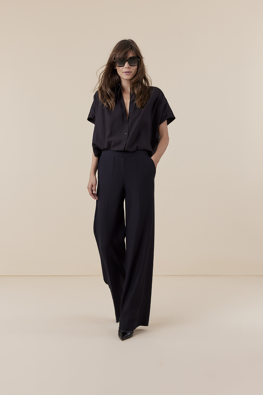 Corel Amsterdam Lilly uni pants sport - KATOO FASHION&LIVING