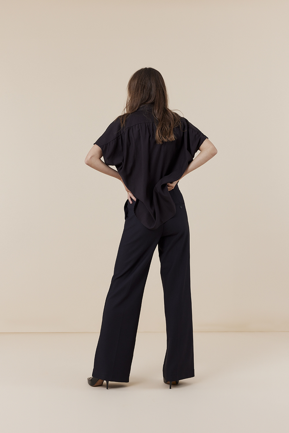 Corel Amsterdam Lilly uni pants sport - KATOO FASHION&LIVING
