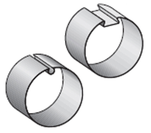 TAA62E Ronde adapter Ø 62 mm - Poortopeners en onderdelen