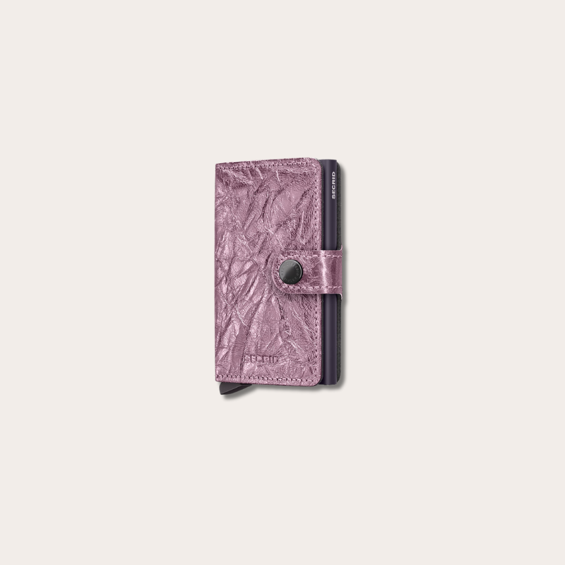 Secrid miniwallet - Crunch Pink - Groene Vingers Delft