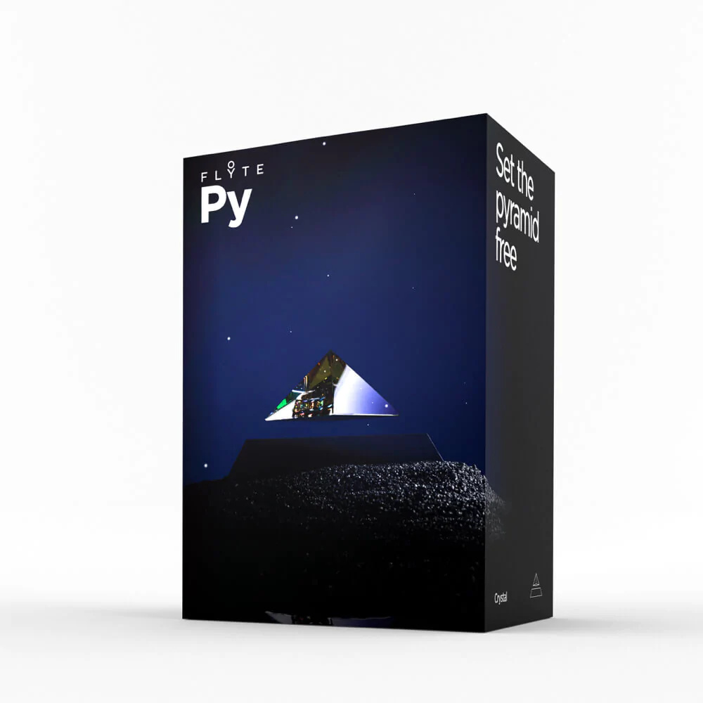 Flyte - Py Levitating Pyramid Black - Segraeti Monte-Carlo