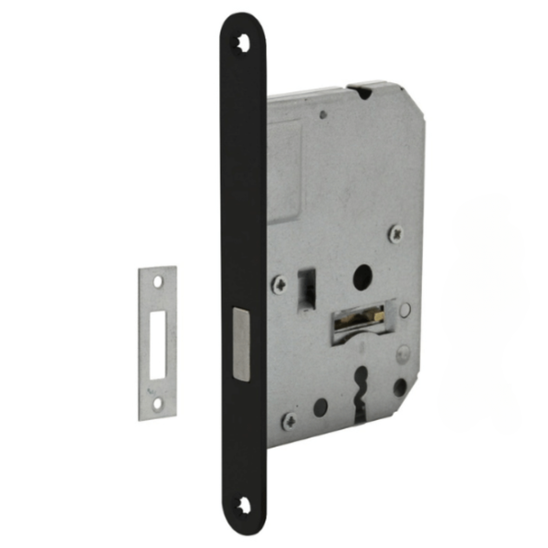 Kastslot Nemef 1200 voorplaat zwart - KempíQ