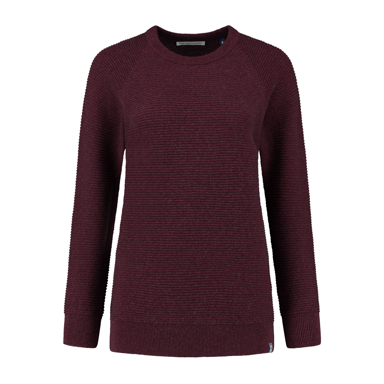 Woolcel Pullover - Wine - Blue LOOP Originals