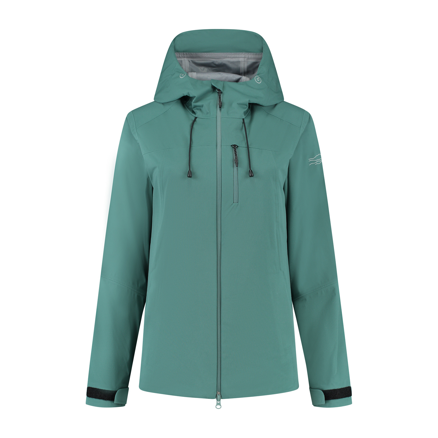 Virga Shell Rainjacket - Muted Agave - Blue LOOP Originals