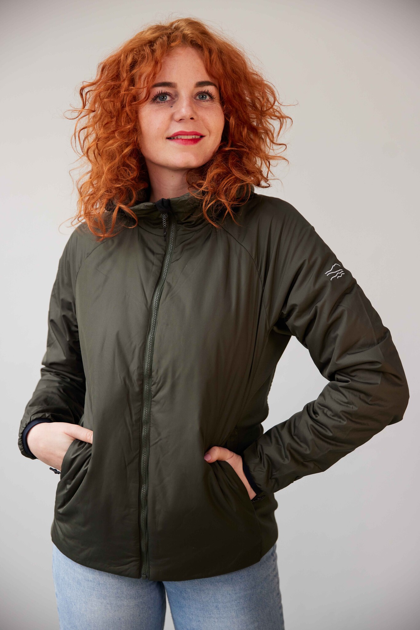 Virga ISO Hoody - Dark Green - Blue LOOP Originals