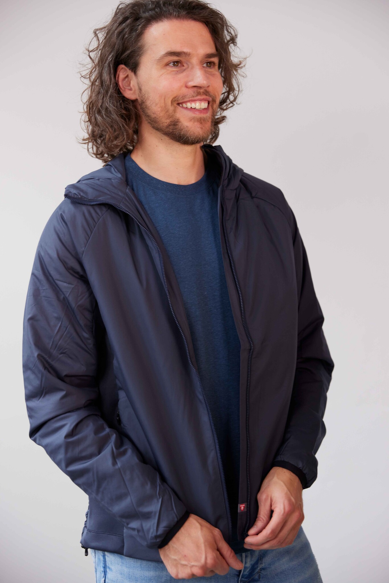 Virga ISO Jacket - Dark Blue - Blue LOOP Originals