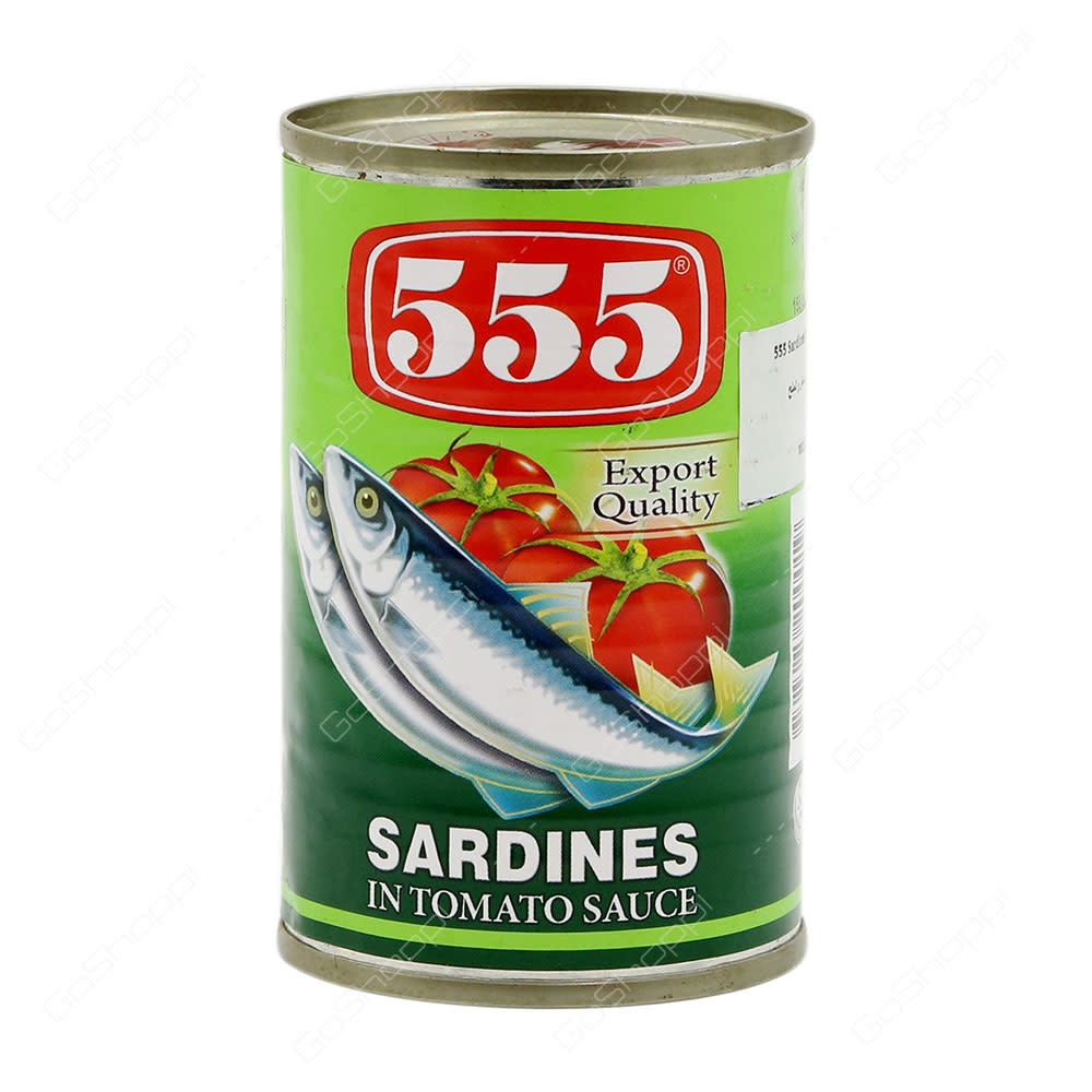 555 Sardines In Tomato Sauce 155 gr - Toko Pilipinas