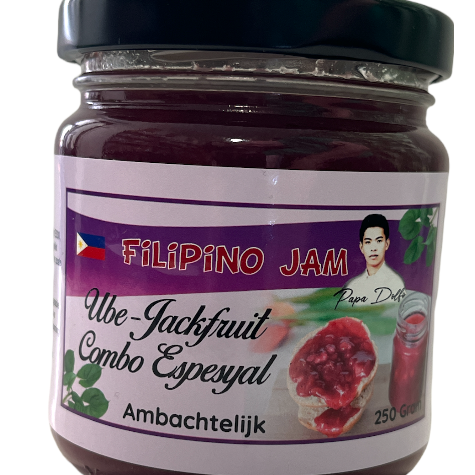 Papa Dolfo Filipino Jam Ube-Jackfruit Combo Espesyal 250g - Toko Pilipinas