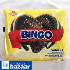 Bingo Vanilla Cream Filled Chocolate Sandwich Cookies - Toko Pilipinas