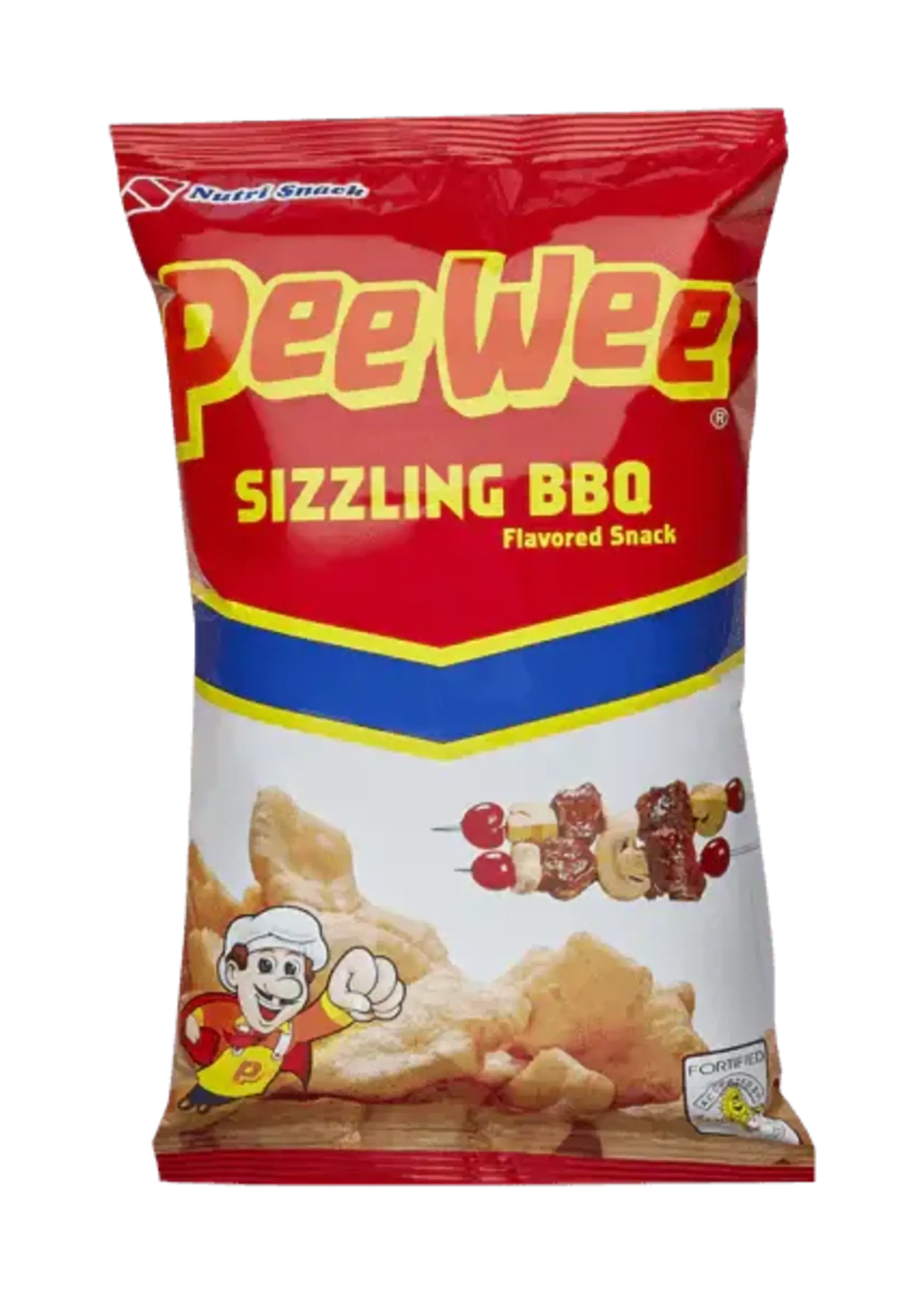 Nutri Snack Pee Wee Sizzling Bbq Flavored Snack Toko Pilipinas