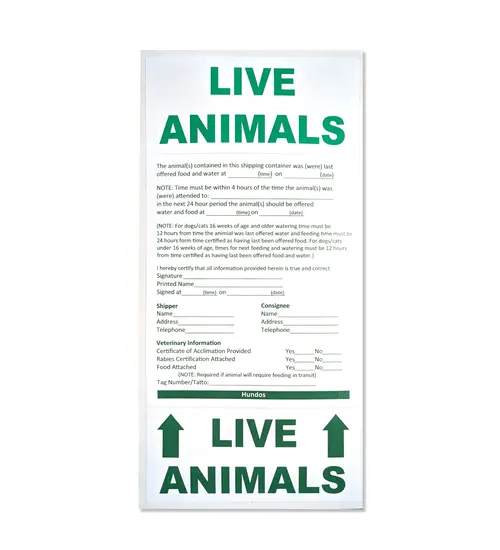 Live Animals Sticker