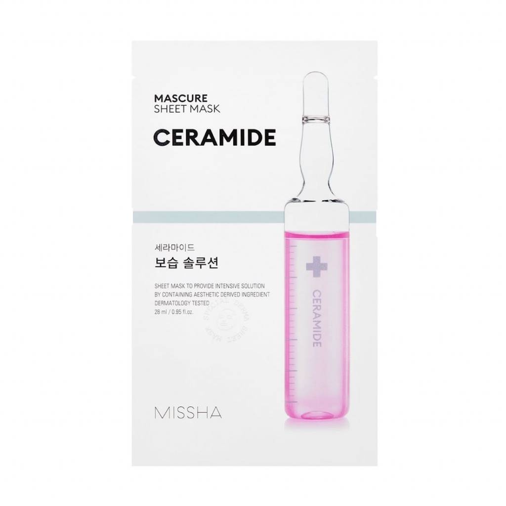 Missha - Mascure Ceramide Rescue Solution Sheet Mask 28ml - Little ...