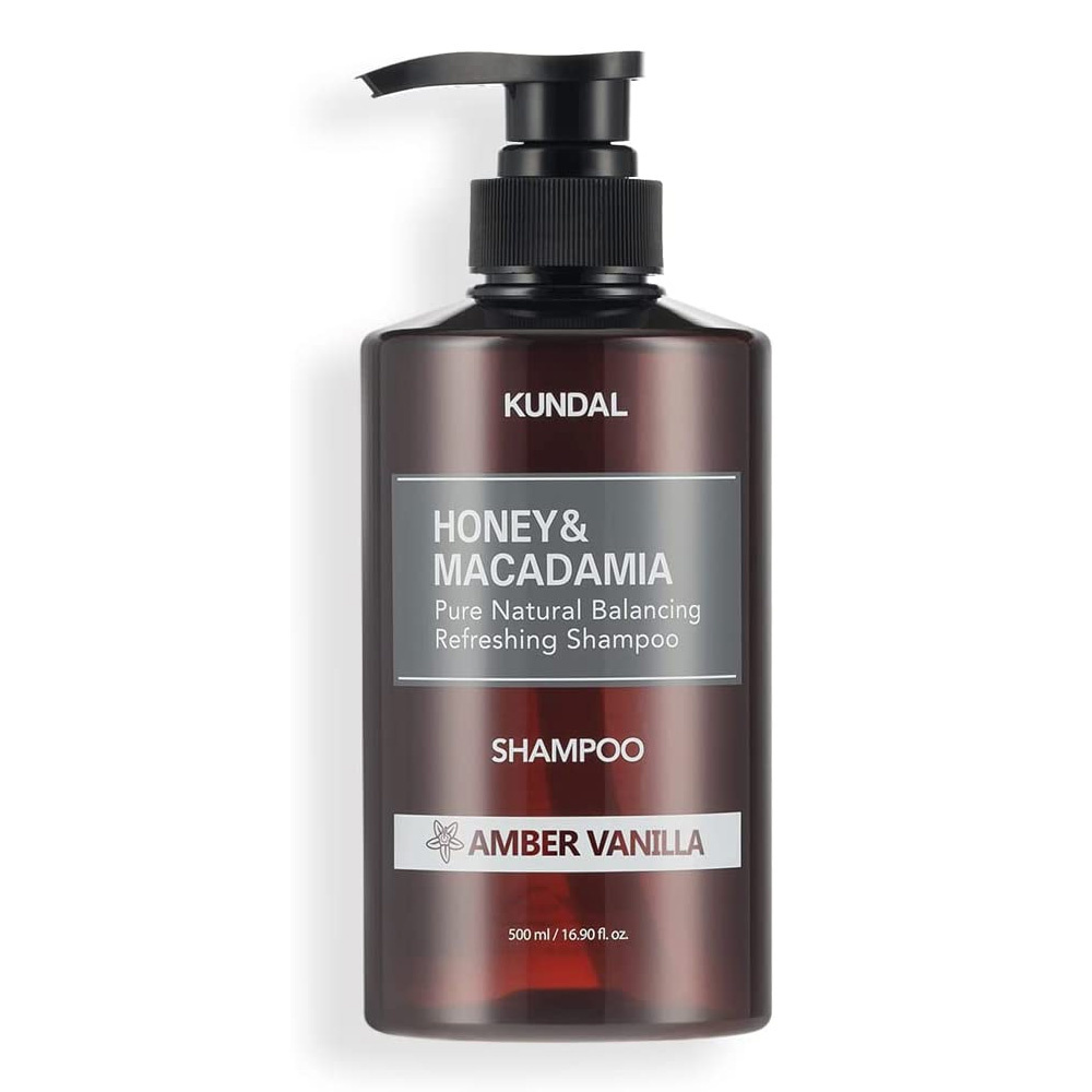 Kundal - Honey & Macadamia Shampoo Amber Vanilla 500ml - Little Wonderland