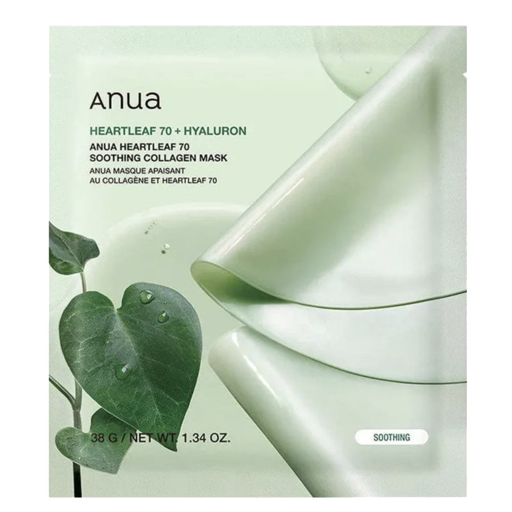 Anua Heartleaf 70 Soothing Collagen Mask - Little Wonderland