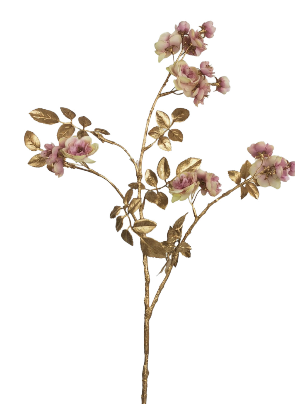 ROZENTAK GOUD | ROZE | 75 CM | NEP ROZEN KUNSTBLOEMEN - Jim Jon