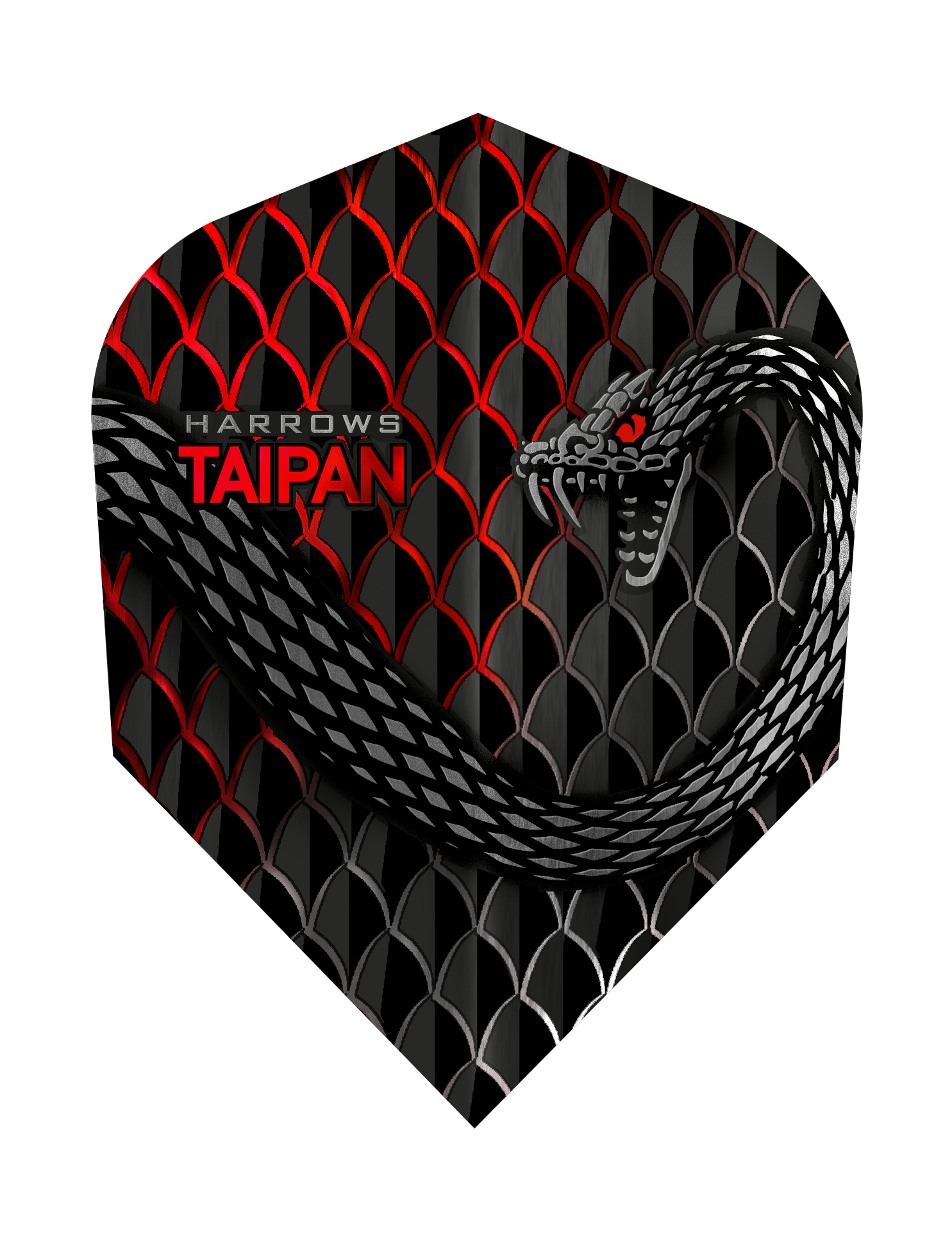 Harrows Taipan Red Flights - Dartshopper.dk