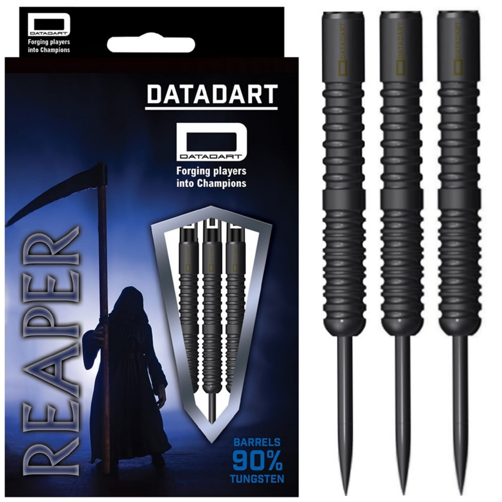 DATADART Reaper 90% Black PVD - Dartshopper.dk