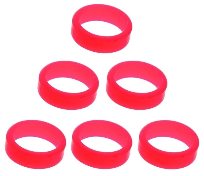 L-Style L Rings - Red - Dartshopper.dk