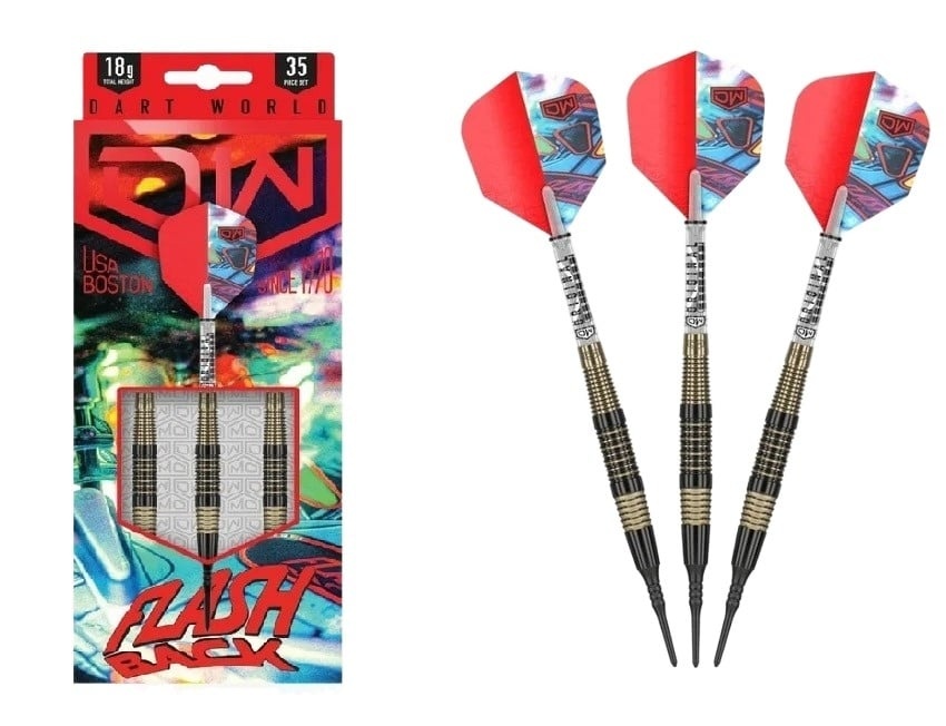 DW Flashback Black Brass Soft Tip - Dartshopper.dk