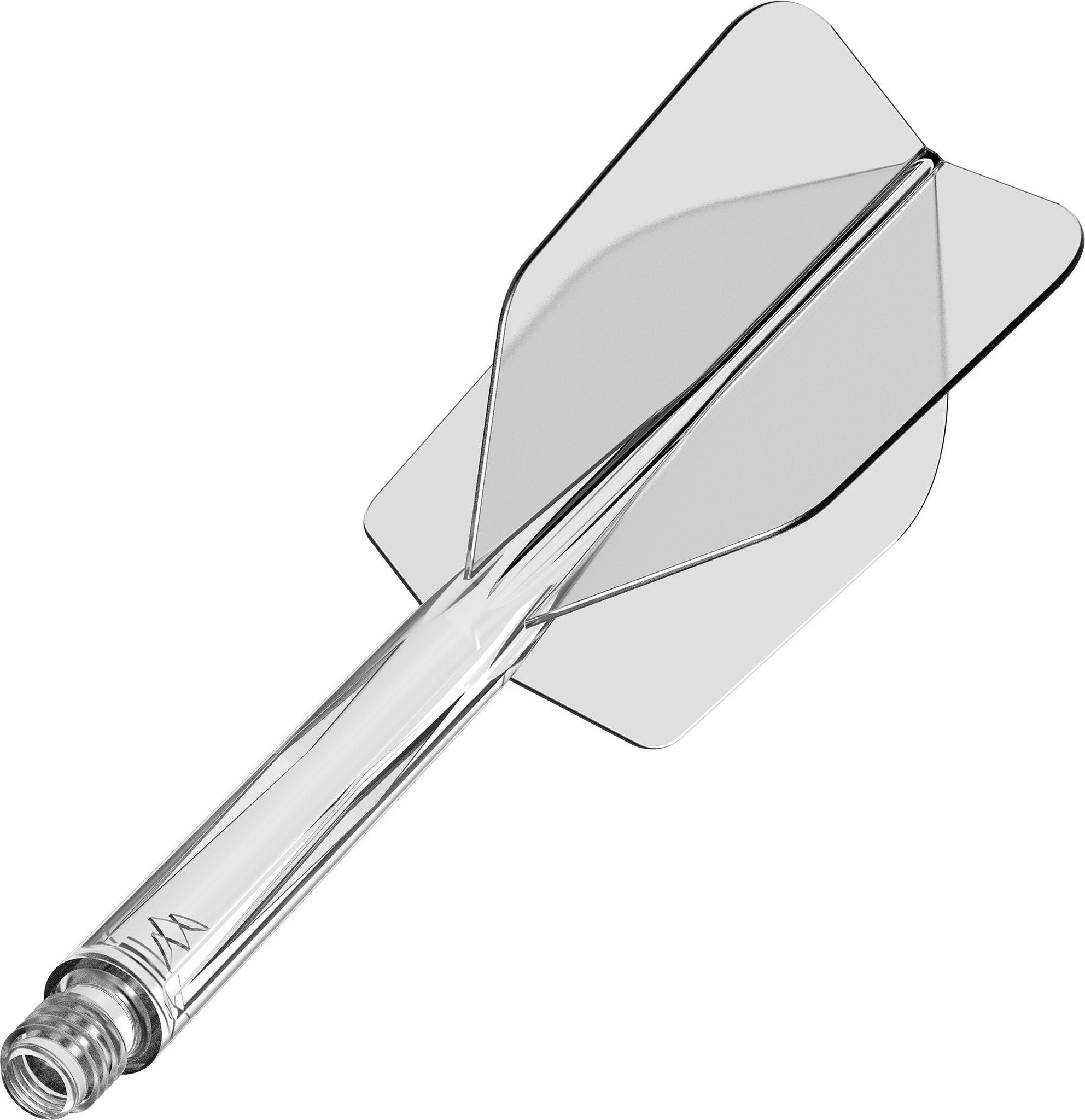 Mission Force 90 Slim Clear - Dart Flights - Dartshopper.dk