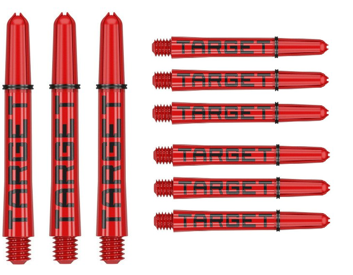 Target Pro Grip Tag 3 Set Red Black Skafter - Dartshopper.dk