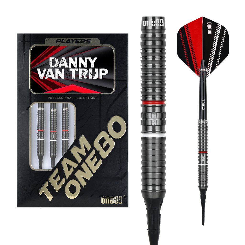 ONE80 Danny van Trijp 90% Soft Tip - Dartshopper.dk