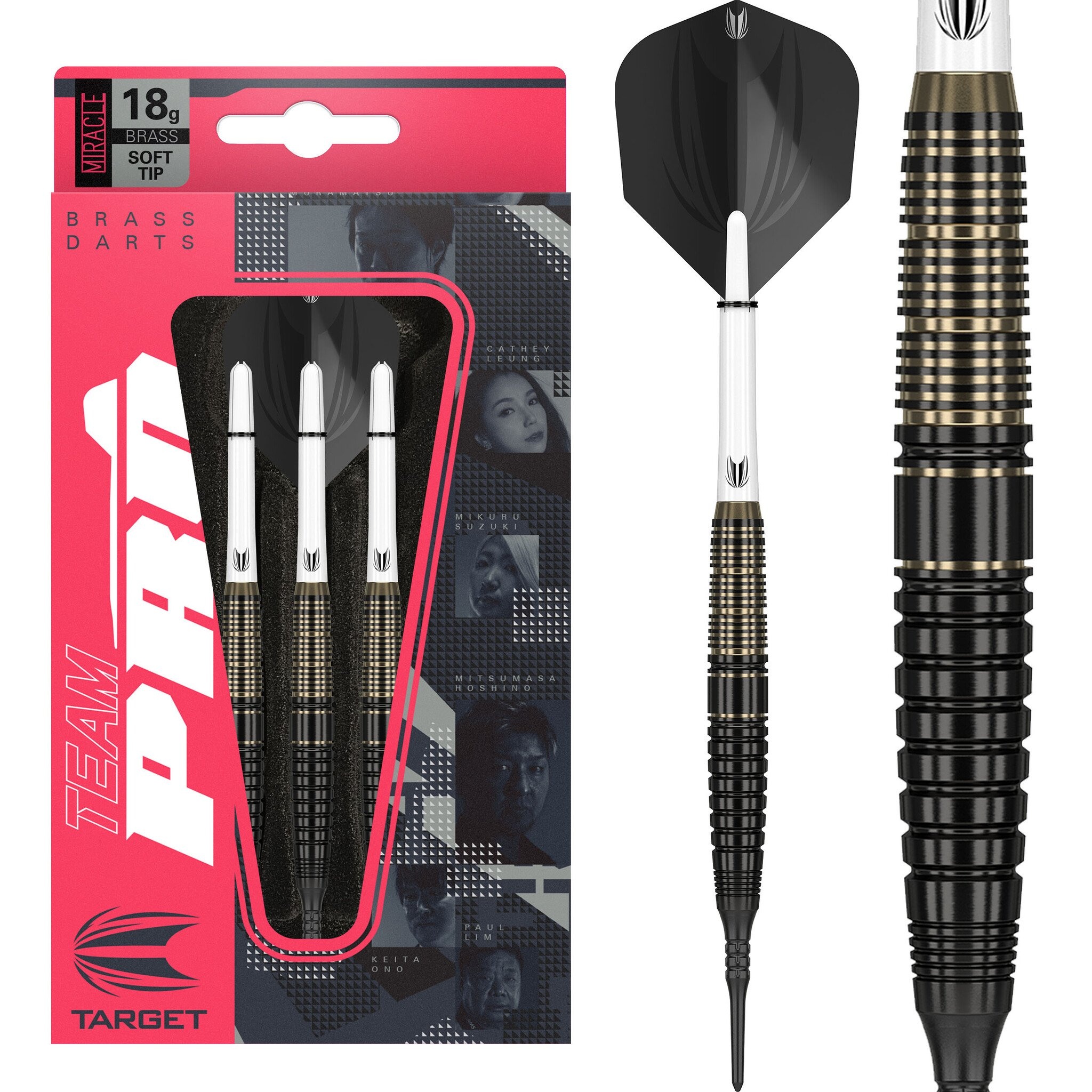 Target Japan Mikuru Suzuki Brass Soft Tip - Dartshopper.dk