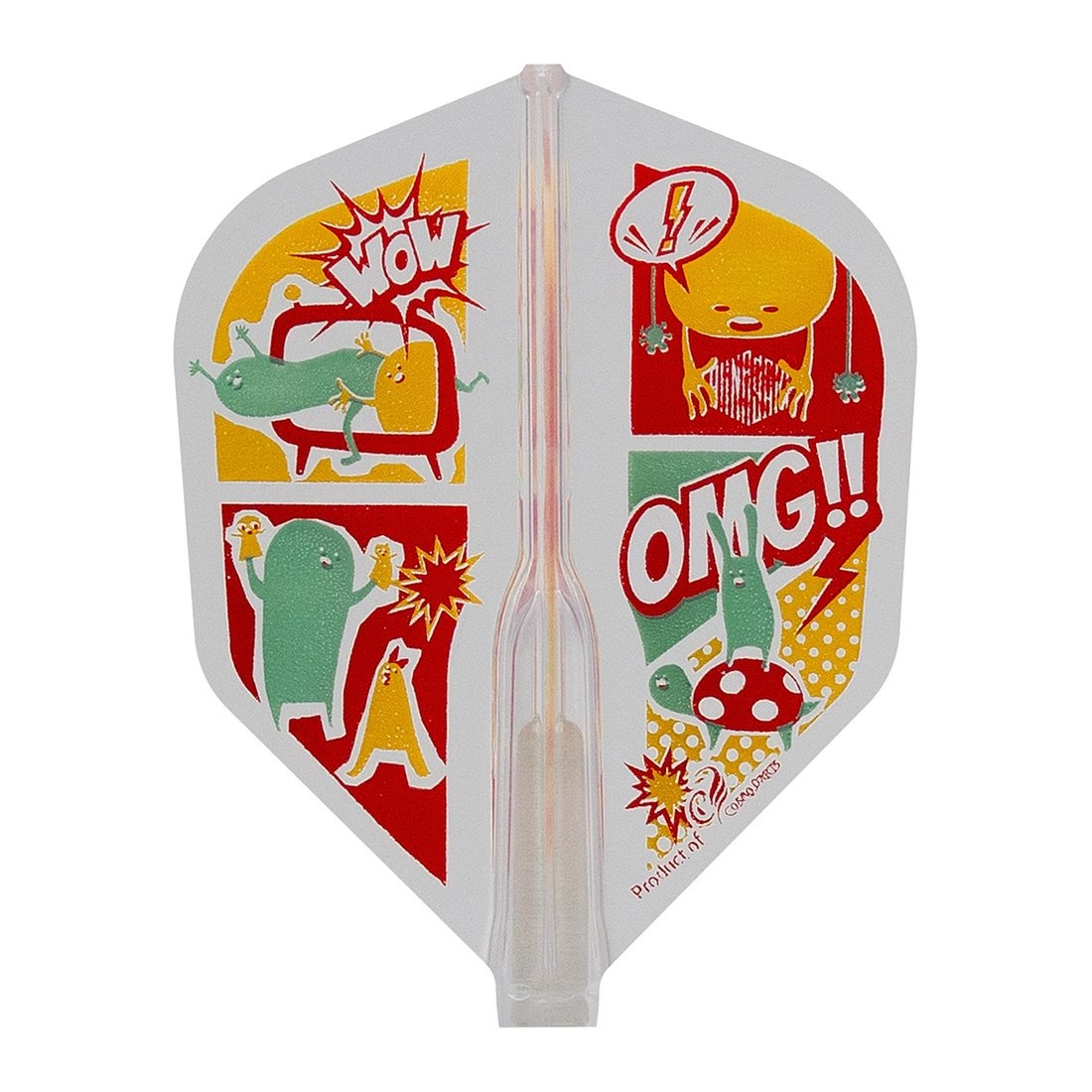 Cosmo Darts Fit Flight Air Ai Inagaki Shape - Dart Flights - Dartshopper.dk