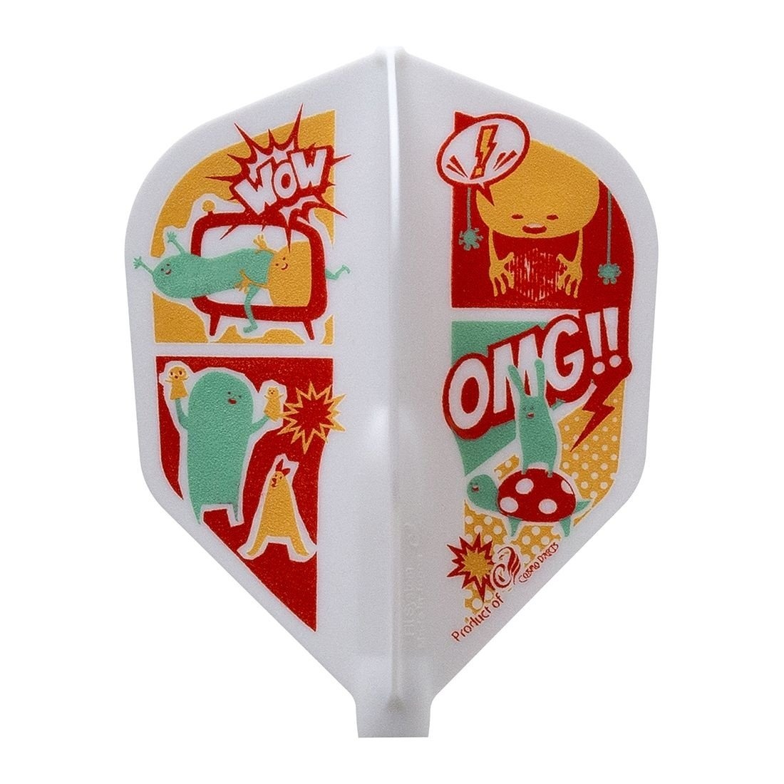 Cosmo Darts Fit Flight Ai Inagaki Shape - Dart Flights - Dartshopper.dk