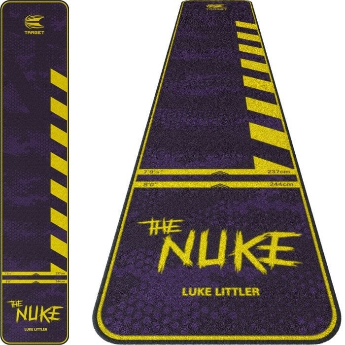 Target Luke The Nuke Littler Tæppet 300 x 60 cm Dartmåtte - Dartshopper.dk