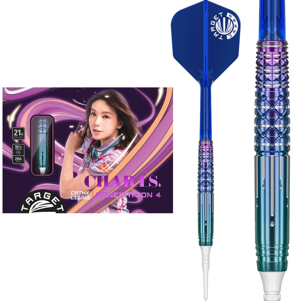 Target Japan Cathy Leung Charis G4 Max 90% Soft Tip - Dartshopper.dk