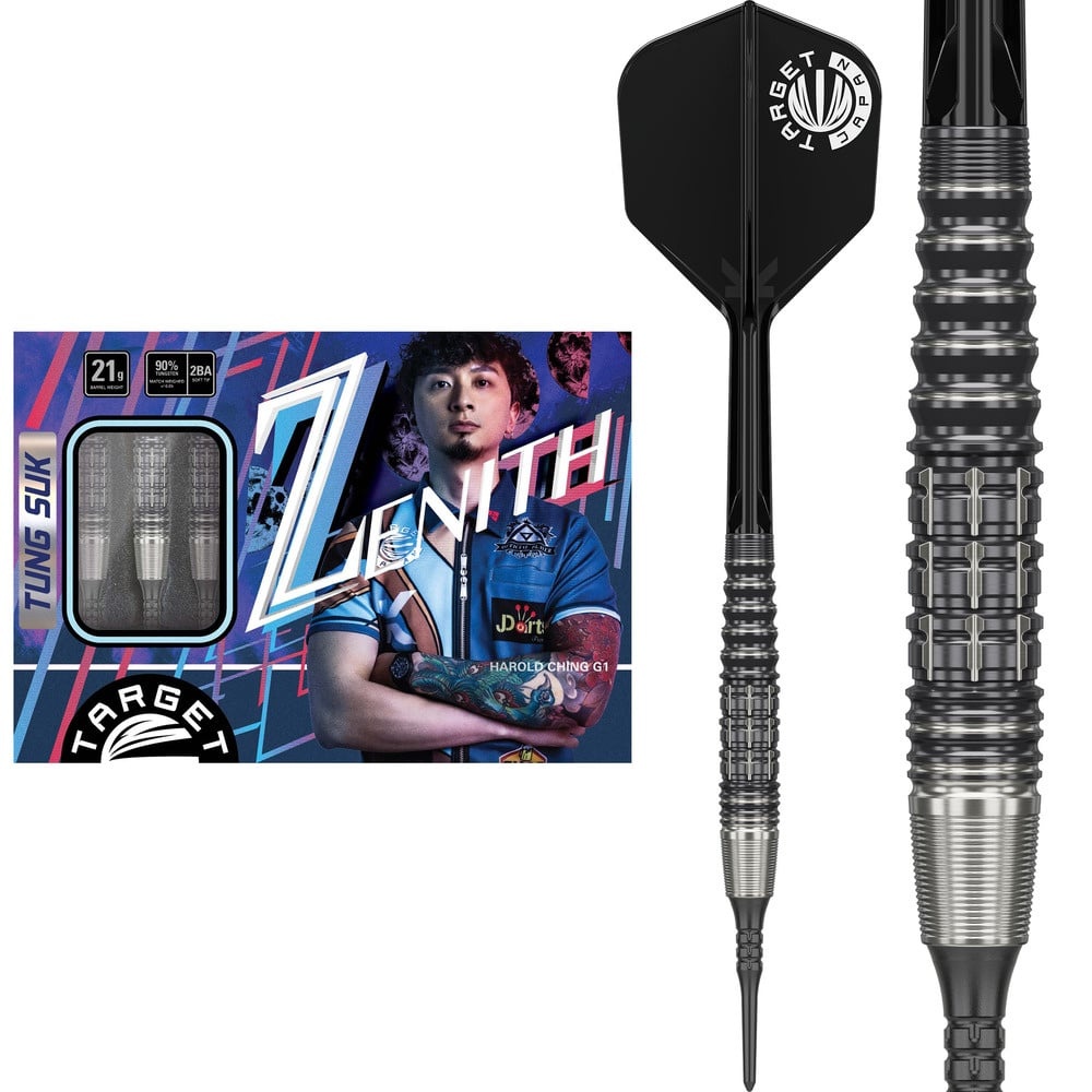 Target Japan Tung Suk Zenith G1 Max 90% Soft Tip - Dartshopper.dk