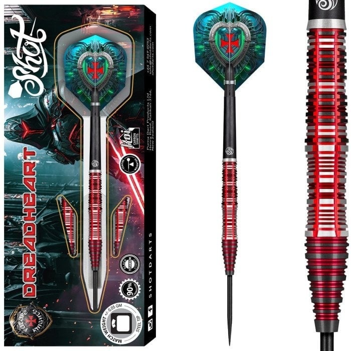 Shot Future Knights Dreadheart 90% - Dartshopper.dk