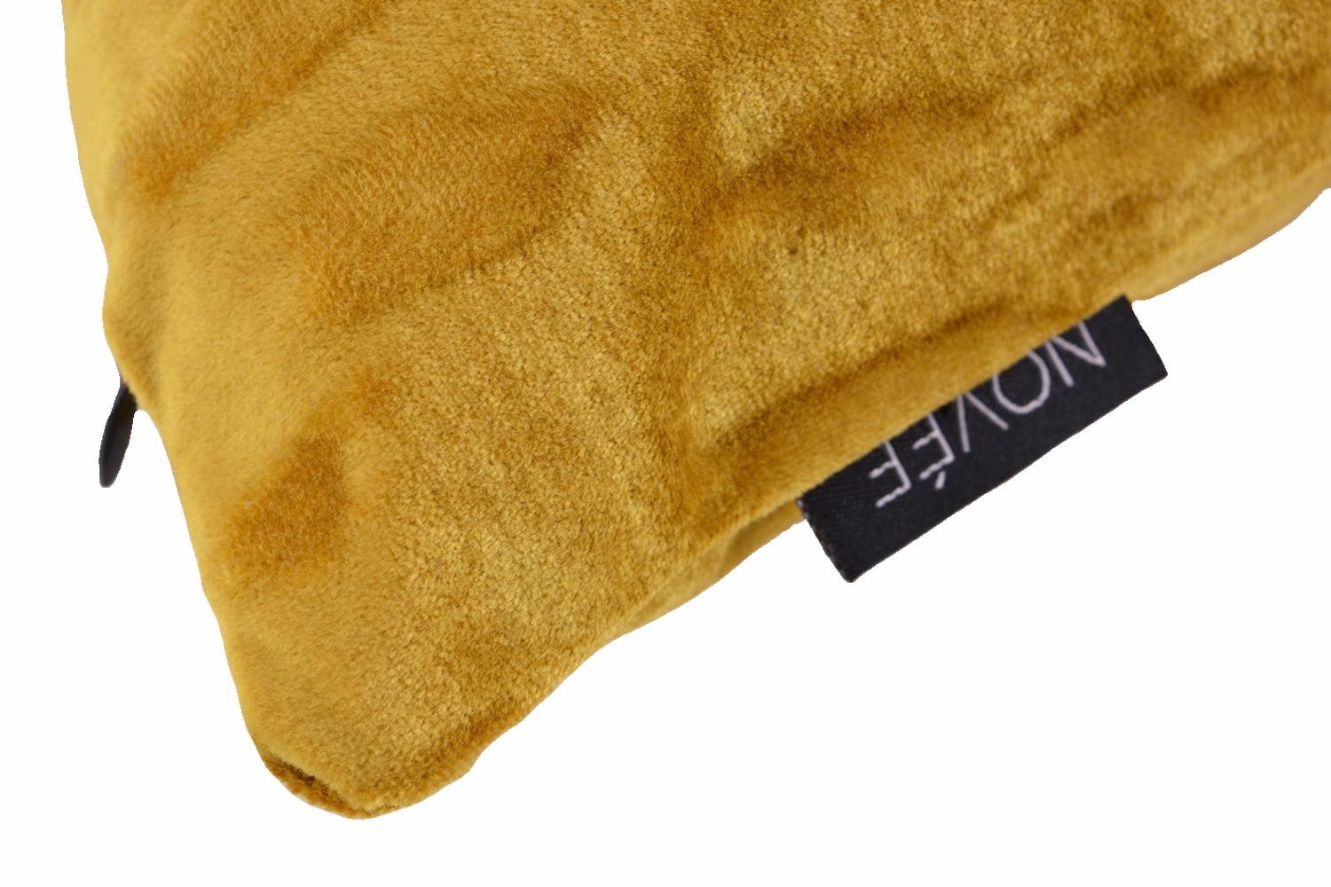 Velvet Stain Oker/Goud | 45 x 45 cm | Kussenhoes | Velvet / Polyester ...