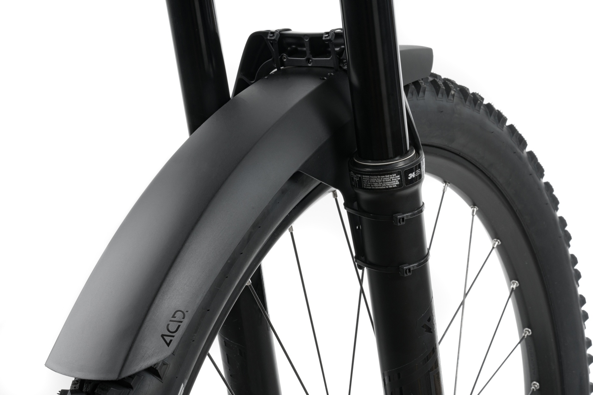 Acid Mudguard Mud Blocker Front - Greenrig Cycles