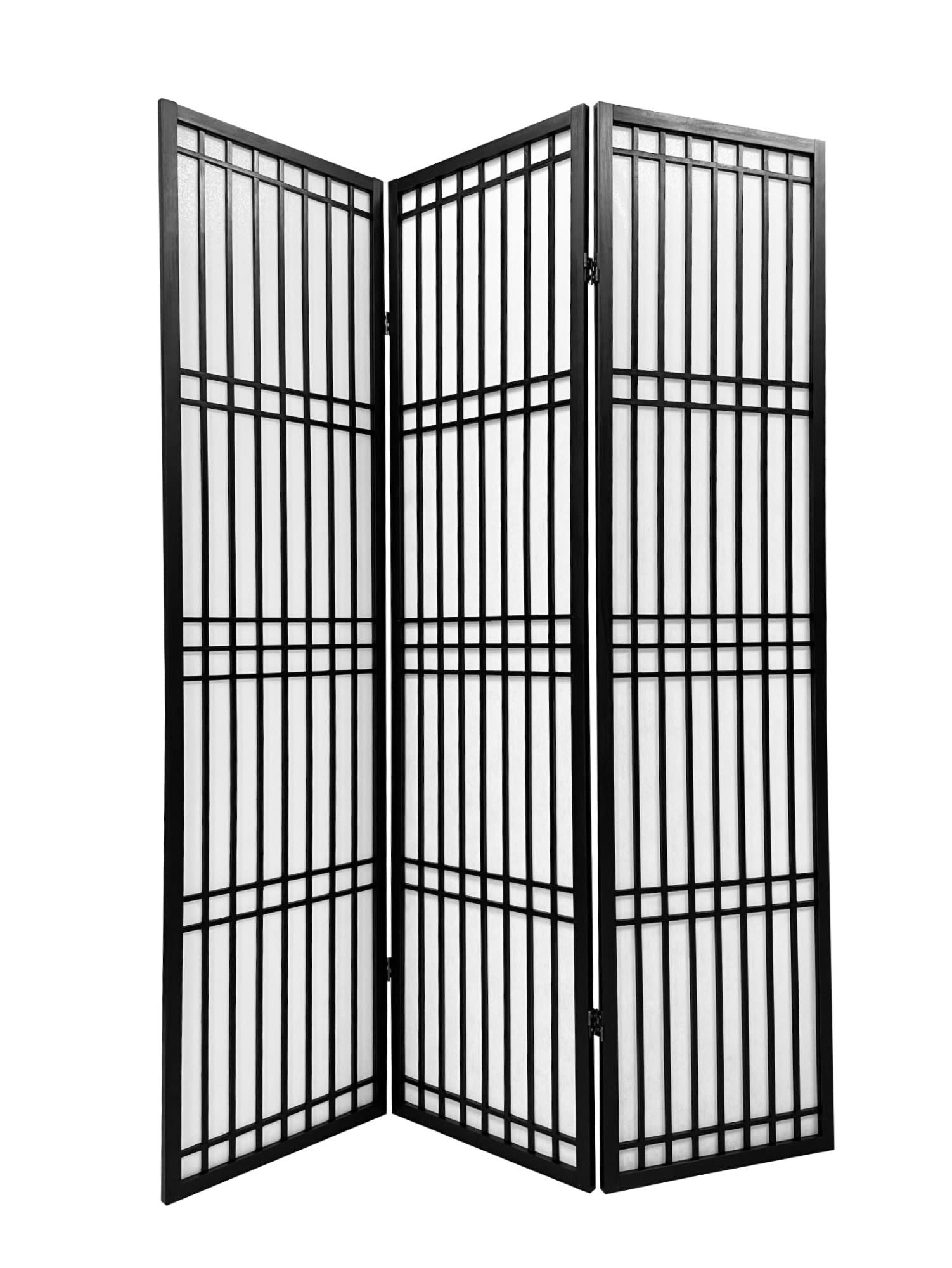 Fine Asianliving Japanese Room Divider Shoji W135xH180cm Privacy Screen ...