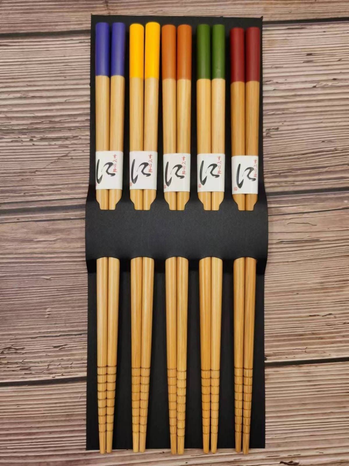 Chopsticks Set/5 Giftbox Various Colours - Fine Asianliving