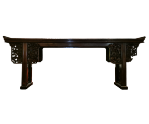 Antique Chinese Console Altar Table Handcarved W270xD38xH96cm - Fine ...