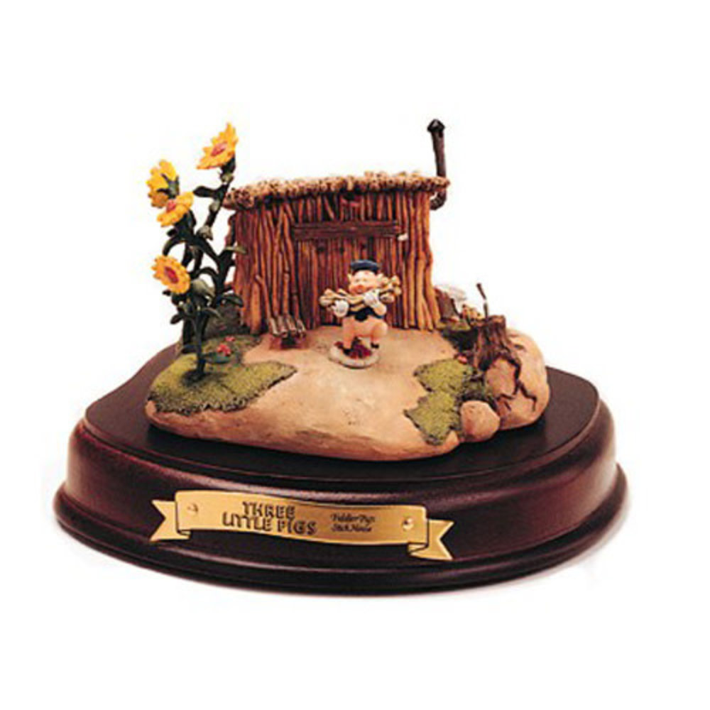 Figurine: Fiddler Pig - Stick House - Magical Gifts