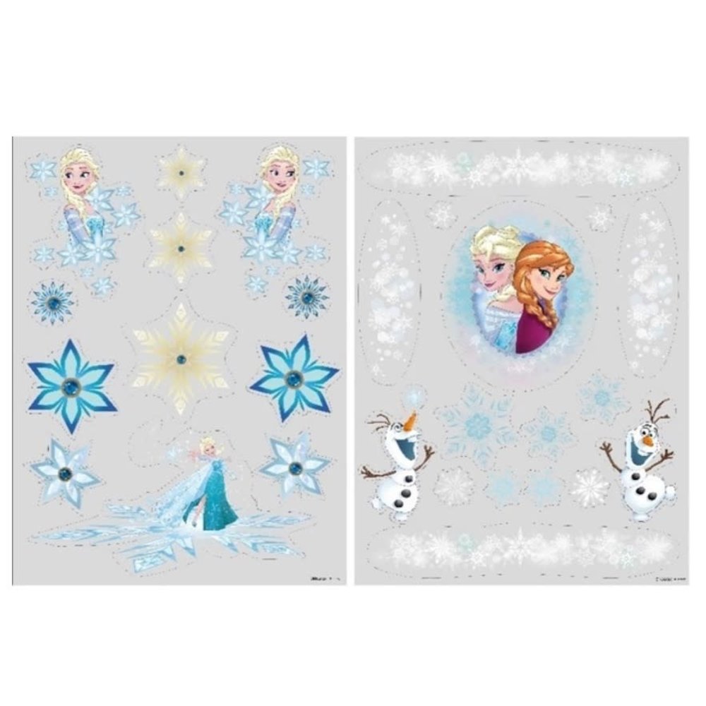 Raam sticker: Frozen - Magical Gifts