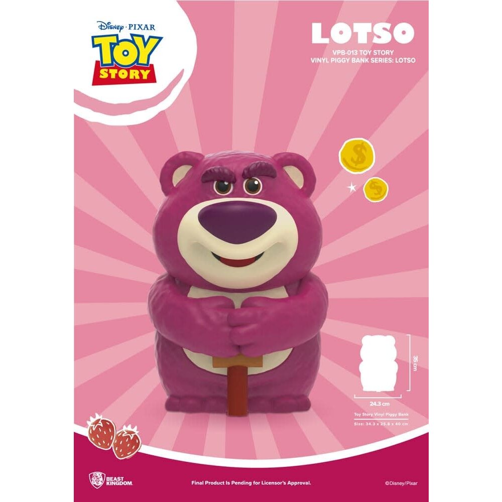 Spaarpot: Lotso - Toy Story 3 - Magical Gifts