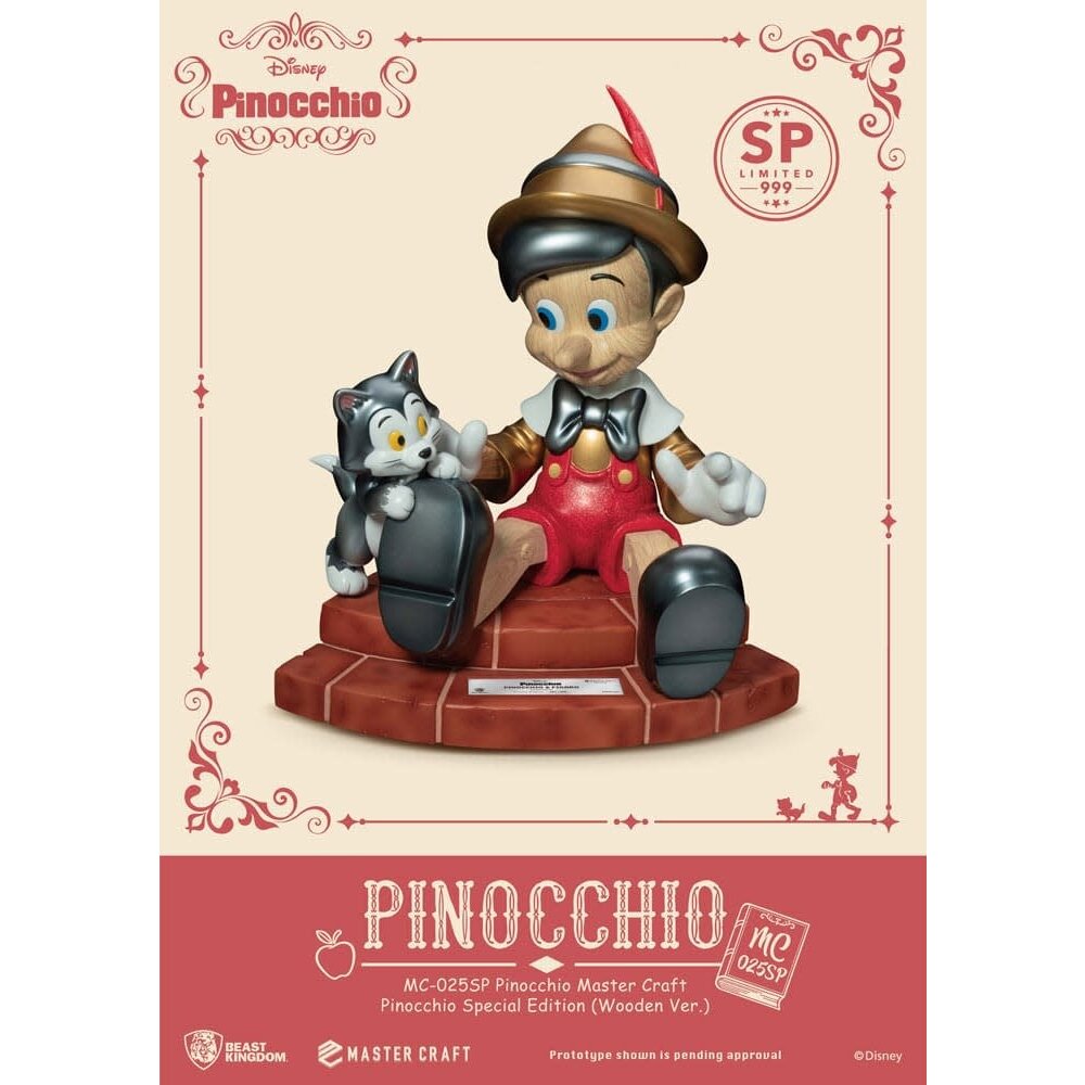 Master Craft Statue: Pinocchio - Wooden Version (Special Edition ...