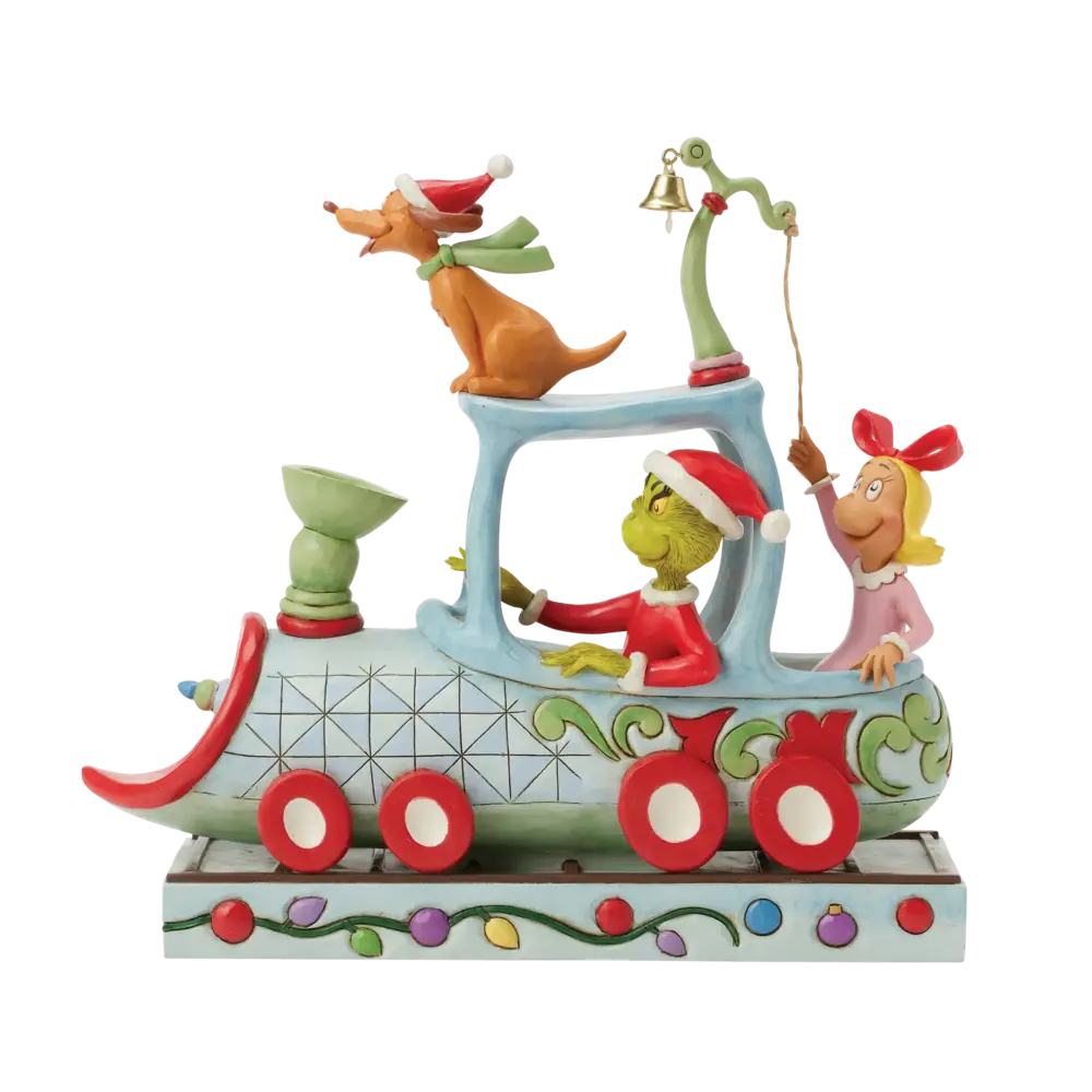 Figurine: Grinch - Train - Magical Gifts