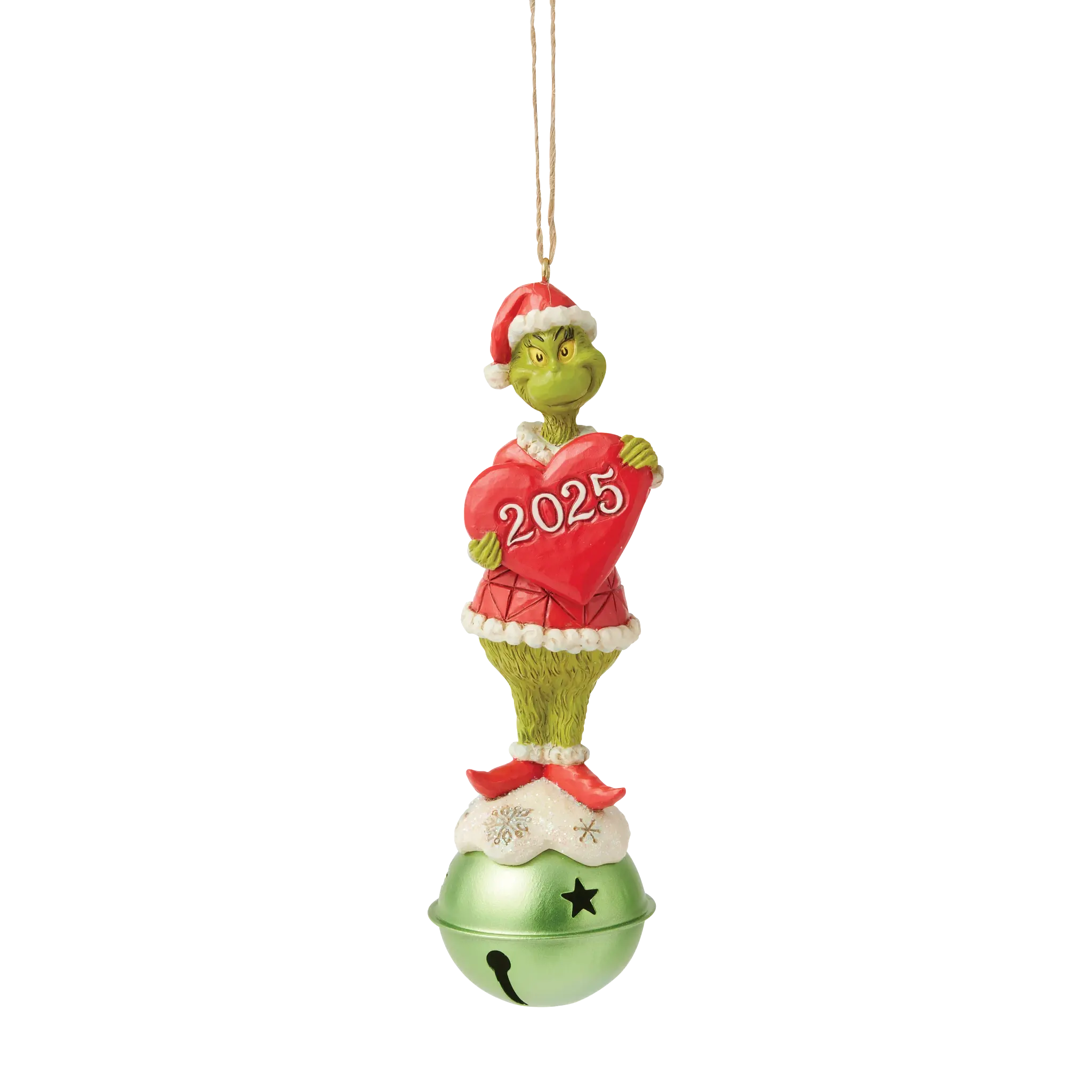 Figurine: Grinch - 2025 Hanging Ornament NEW - Magical Gifts