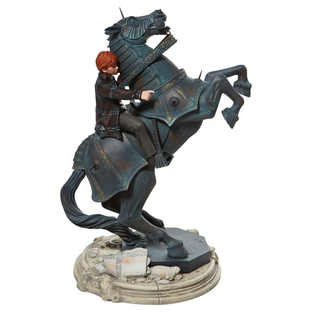 Figurine: Ron on a Chess Horse Masterpiece - Magical Gifts
