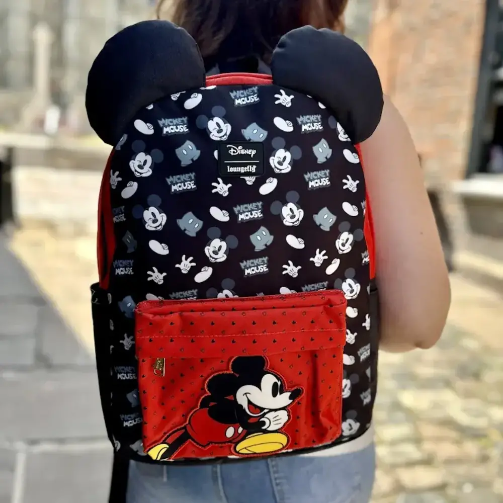 Backpack:Mickey Mouse Nylon Full-Size - Magical Gifts