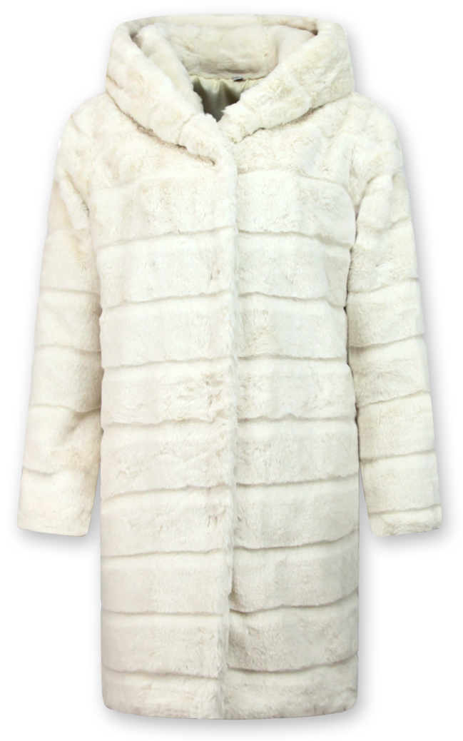 Lange Imitatie Bontjas Dames Parka | GRATIS bezorgd | - Onlinewinterjas.nl